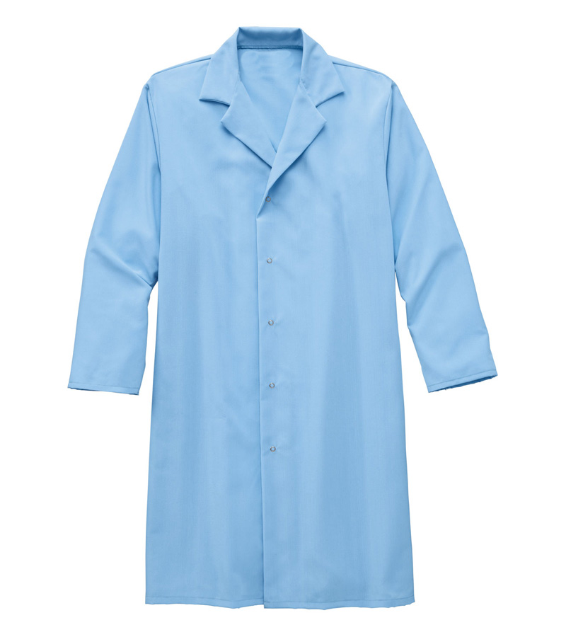Lab Coat Pocketless Snap-Front - Sportify